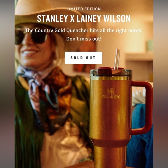 Stanley | Other | New In Box Stanley X Lainey Wilson Country Gold ...